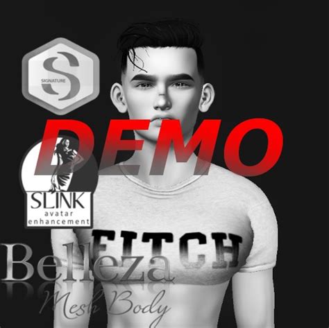 Second Life Marketplace [brah ] Male Crop Top Demo