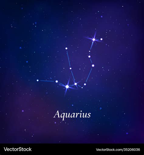 Aquarius Constellation Map Aquarius Constellation