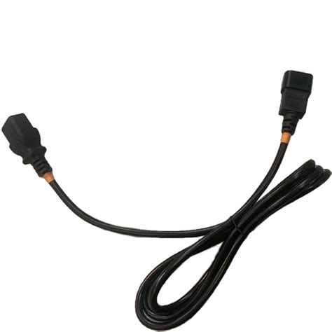 Обычай Pdu ИБП Кабель Питания Iec C14 Мужской На Женский Iec C19 Адаптер Iec Разъем Обслуживание