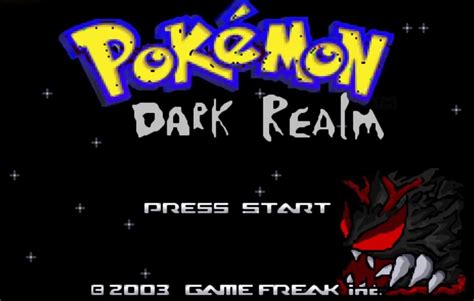 Pokémon Dark Realm Gba