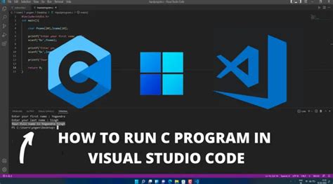 How To Run C In Visual Studio Code On Windows Printable Forms Free Online