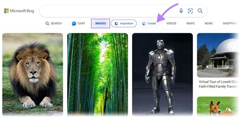 bing ai search engine powered image to u