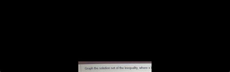 [answered] Graph The Solution Set Of The Inequality Where Xi Kunduz
