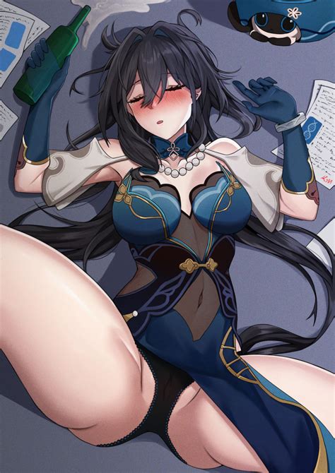 Rule 34 1girls Alcohol Belly Black Hair Black Panties Blush Breasts