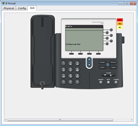 Packet Tracer Tutorial IP Telephony Devices Packet Tracer Network
