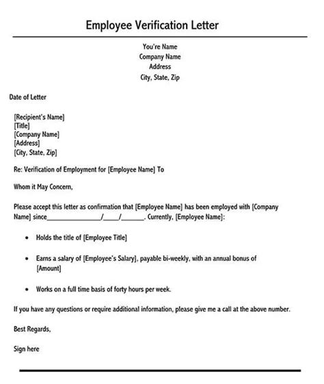 Certification Letter Template