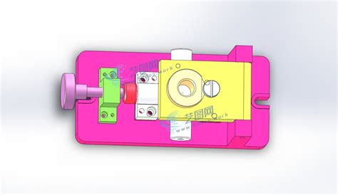 十字轴钻锪23孔夹具设计sw21版三维模型cad图纸说明书c24702 艺图网