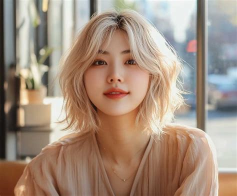 Soft Blonde Korean Pixie Cut For A Delicate Look • 333k Inspiring Lifestyle Ideas