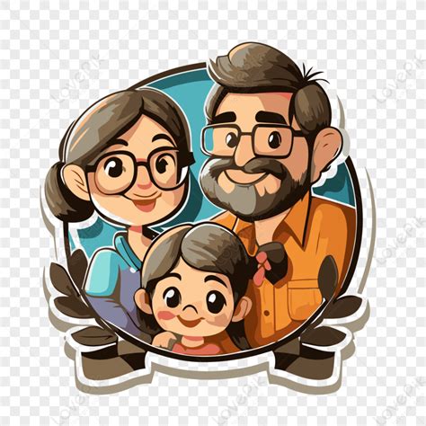 Lovepik صورة Eps 380617921 Id الرسومات بحث صور الكرتون ملصقا الأسرة