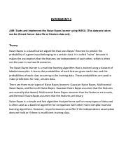 Exploring Naive Bayes And Decision Tree Learners With WEKA Course Hero