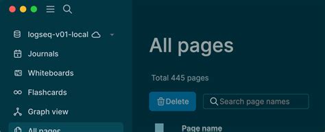 Missing Pages After Syncing Questions And Help Logseq
