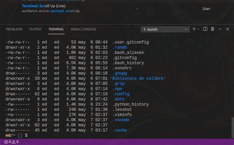 Terminal Scroll Keybindings · Issue 123261 · Microsoftvscode · Github
