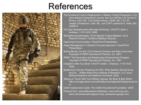 Pre Deployment Separation Brief