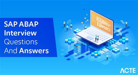 25 Sap Abap Interview Questions And Answers To Get Hired Updated