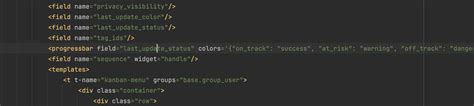 Support Progressbar In Kanban Views Issue Odoo Ide Pycharm Odoo GitHub
