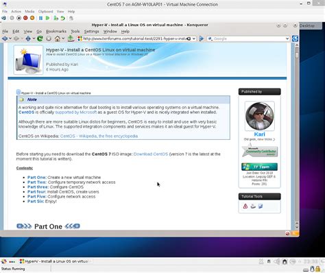 Hyper V VM Install CentOS Linux In Windows Tutorials