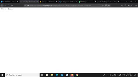Flutterfilepicker Returning Null In Path Of Picked File In Flutter