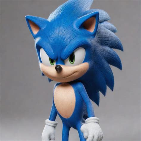 Realistic Sonic The Hedgehog Live Action Inspired Portrayal