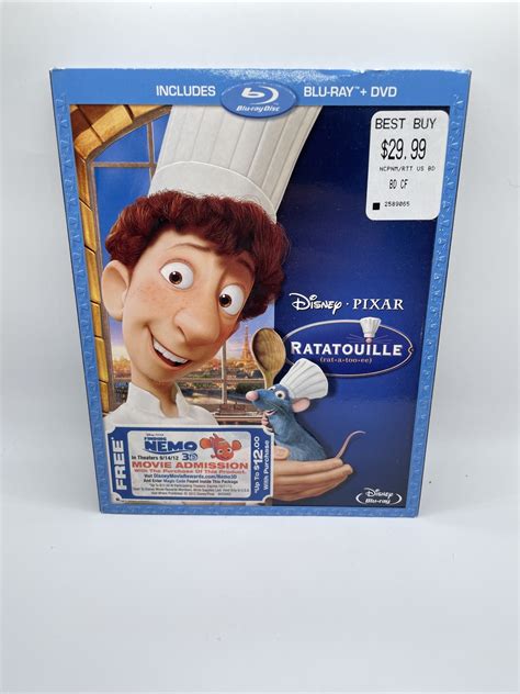 Ratatouille Blu Ray Dvd 2011 2 Disc Set For Sale Online Ebay