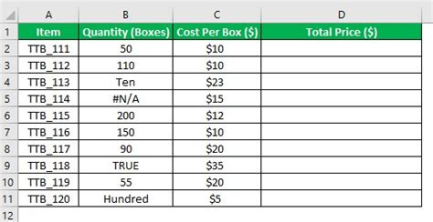TYPE Excel Function What Is It Syntax Examples How To Use