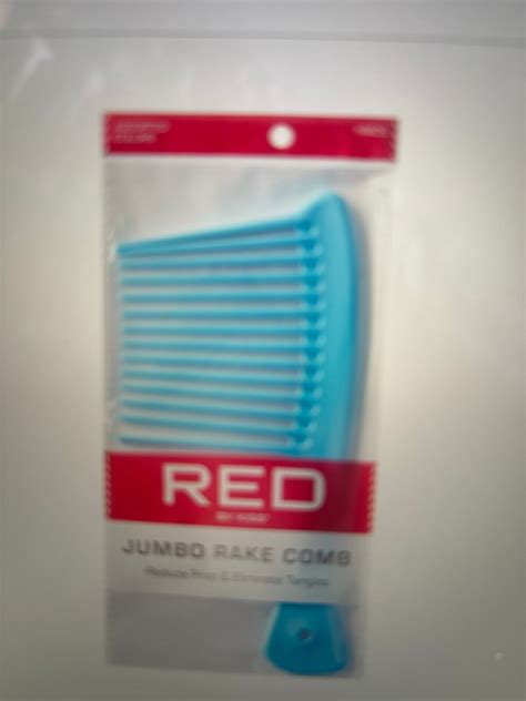 Red Jumbo Rake Comb Taylor Made Beauty Supply