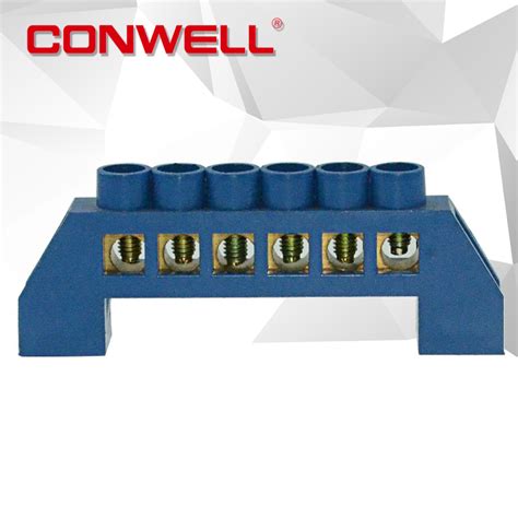 China Holder Modular Push Grounding Wire 3 Way Terminal Block China Fused Terminal Block
