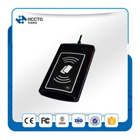 13 56mhz Nfc Reader Iso14443 Mifare Reader Writer Acr1281s C8 Contactless Smart Card Reader With