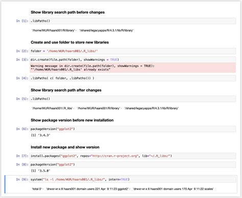 Installing R Packages Locally HPCwiki