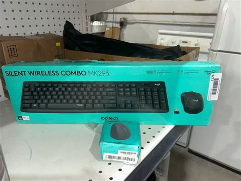 Logitech Silent Wireless Combo Mk295 With Keyboard And Mouse
