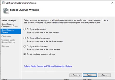 How To Disable And Enable Cluster Quorum Dataon Support Portal
