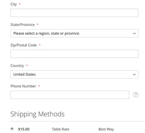 How To Configure Table Rate Shipping Method In Magento 2