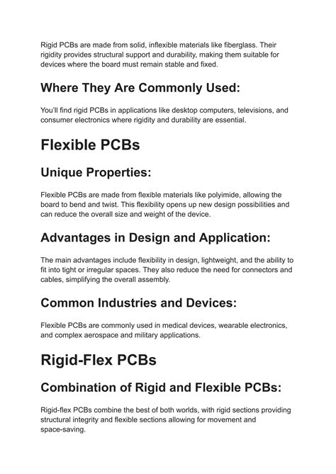 Different Types Of Printed Circuit Boards Pdf