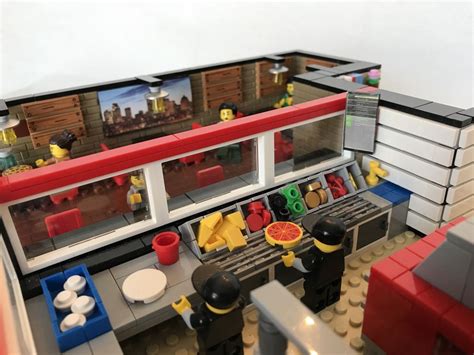 Pizza Delivery Restaurant Cool Lego Creations Lego Storage Lego
