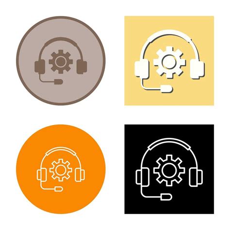 Customer Support Vector Icon 34416740 Vector Art At Vecteezy