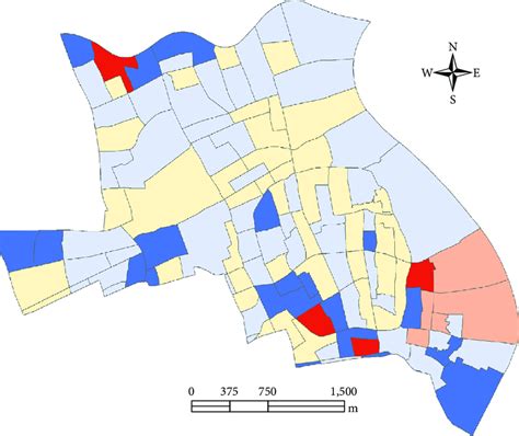 The Spatial Distribution Of Population Estimation Results At The