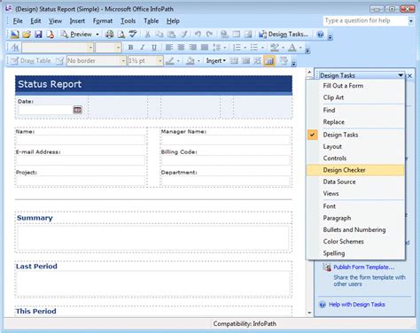 Infopath 2007 Form Templates Microsoft Infopath Form Templates Free