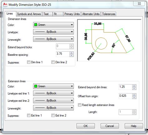 20 Hari Belajar Autocad 2d Hari 16 Annotation 2 Dimension Drafter Autocad
