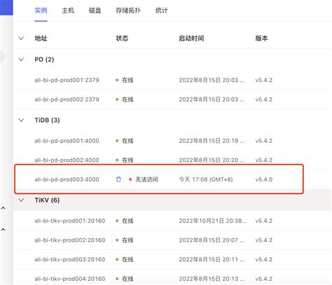 Tidb 升级到5 4 2，但是list 显示依旧为5 4 0 Tidb 的问答社区