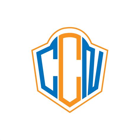 ccn abstract monogram shield logo design on white background ccn creative initials letter logo