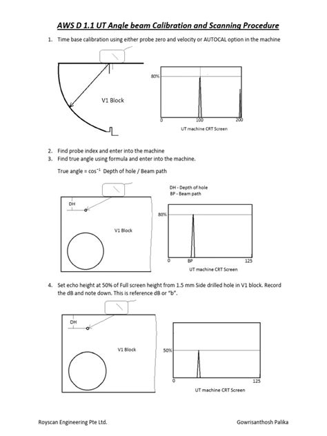 Aws D1 1 Ultrasonic Testing Pdf Computers Technology And Engineering