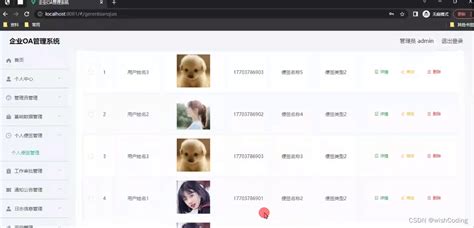 基于springboot vue js的企业oa管理系统附带文章和源代码设计说明文档ppt 阿里云开发者社区