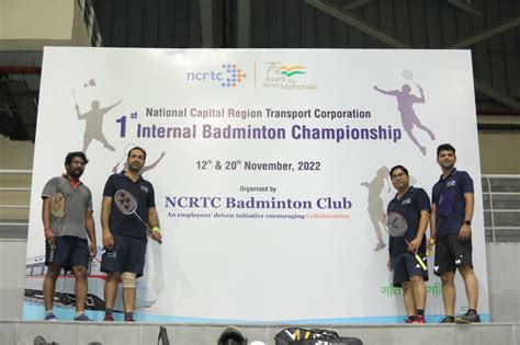 Sivasankar Naik On Linkedin Ncrtc Rrts Badmintonclub