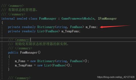 Gameframework 学习笔记（三）fsmunity Gameframework Fsm Csdn博客