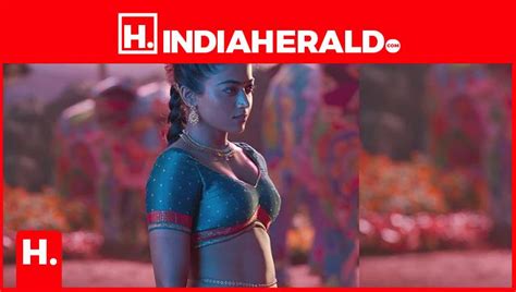 Rashmika Looks Like Soft Porn Actress In Pushpa