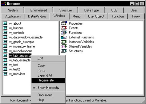 Regenerating Library Entries Pb Docs 125 Powerbuilder Library