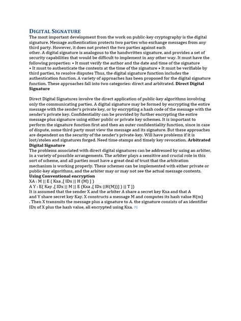 About Digital Signature Pdf Public Key Cryptography Key