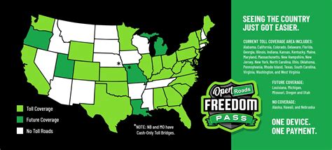 Open Roads Freedom Pass Toll Transponders Sinclair Trails