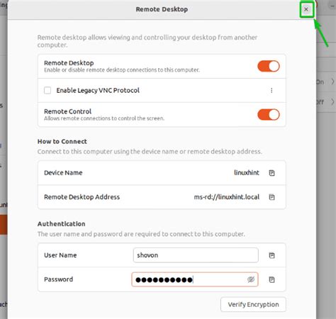 How To Access The Remote Desktop On An Ubuntu Server