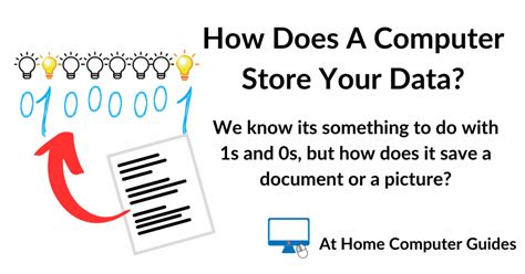 How Does A Computer Store Data At Home Computer Guides