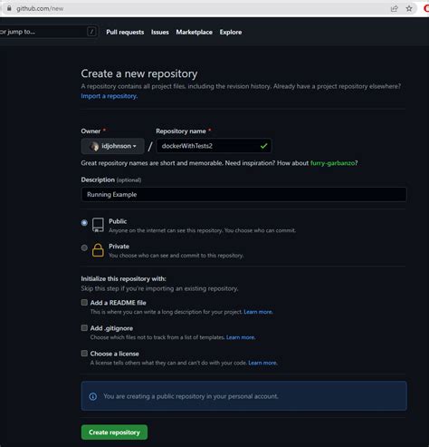 Dockerizing Tests Fresh Brewed